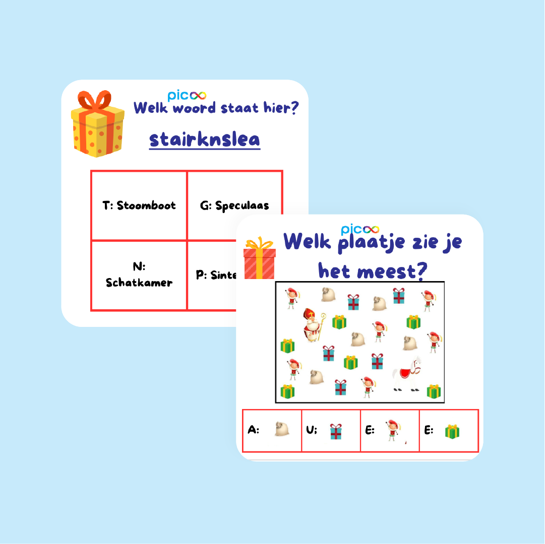 Sinterklaas renspel oplossing (spelen met vogelparadijs) – Picoo